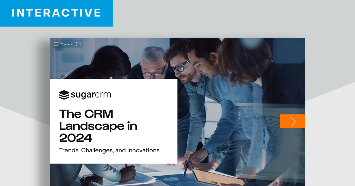 The CRM Landscape in 2024 | SugarCRM