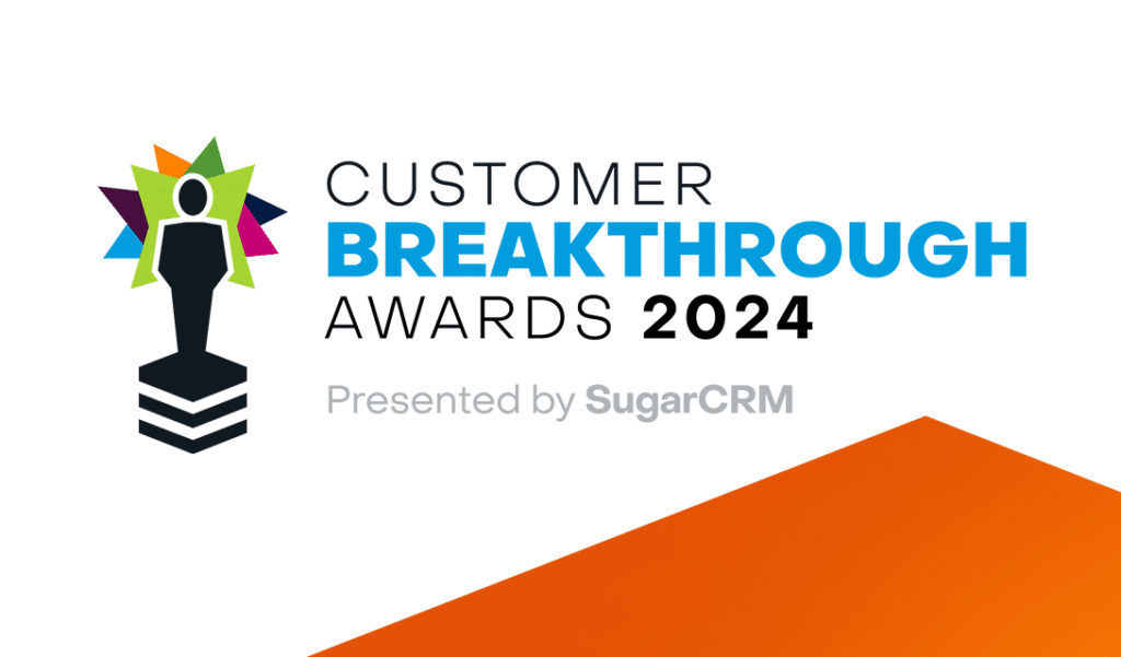 2024 Customer Breakthrough Awards Winners | SugarCRM